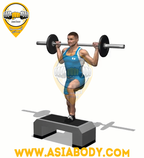 استپ آپ با هالتر Step Up - آسیابادی